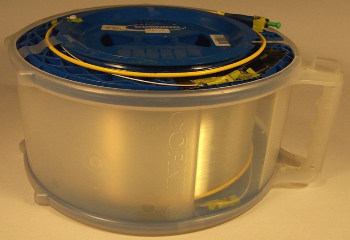 Lightwavestore.com > Standard SM Fiber Spool > 10.56km SMF-28 bare ...