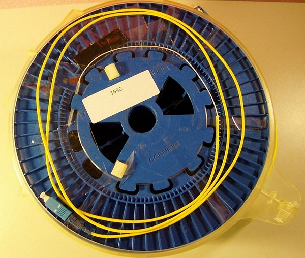 Lightwavestore.com > Standard SM Fiber Spool > 25.26km SMF-28 bare ...