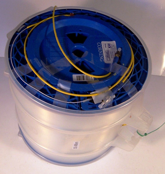 Lightwavestore.com > Standard SM Fiber Spool > 50.48km SMF-28 bare ...